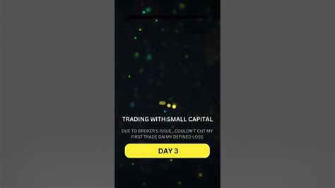 50 Days Challenge Day 3 Pandl Trading With Only 5 K Shorts