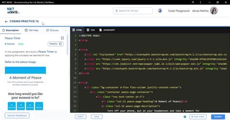 my latest project using html css and javascript nikitha akula
