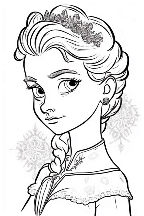 Elsa Coloring Pages Creativitycolor Com