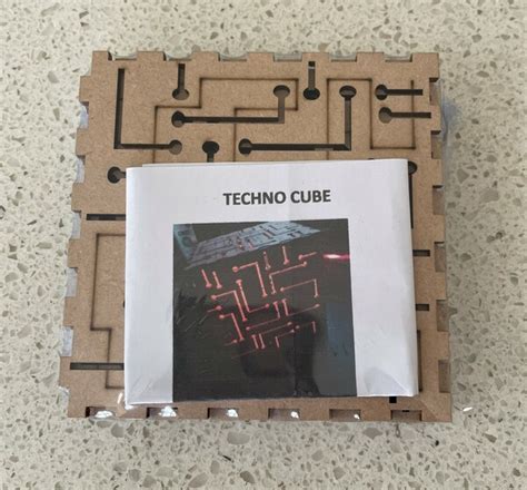 Techno Cube RusticMetalArt