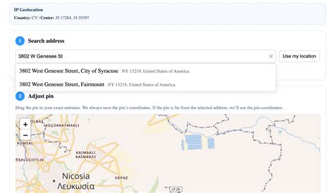 Interactive Demos Geoapify Geocoder Autocomplete