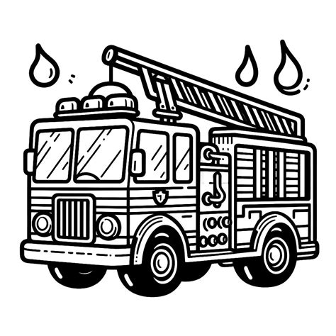 꿈의 직업을 향한 첫걸음 소방차 색칠공부로 아이들의 꿈을 이루자 키즈위키