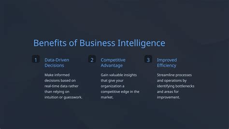 Business Intelligence Examples Pptx