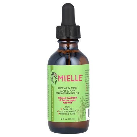 Mielle Scalp And Hair Strengthening Oil Rosemary Mint 2 Fl Oz 59 Ml