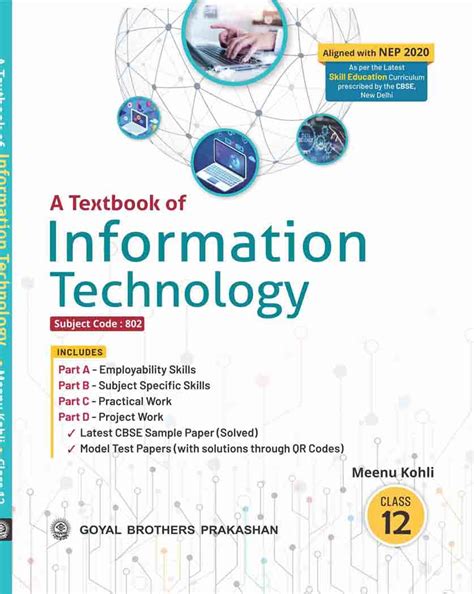 A Textbook Of Information Technology For Class 12 Subject Code802