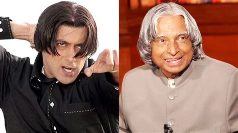 Salman Khan Reveals His Tere Naam Hairstyle Was Inspired By Apj Abdul Kalam Rahul Roy Ka Bhi