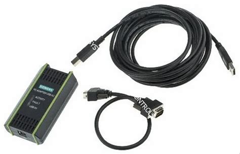 Black SIEMENS PROGRAMMING CABLE USB TO MPI DP ADAPTER GK BA AA At In Chennai