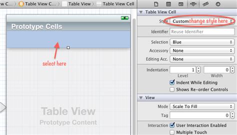 Xcode4 IPad App How To Change UITableViewCell Style Stack Overflow