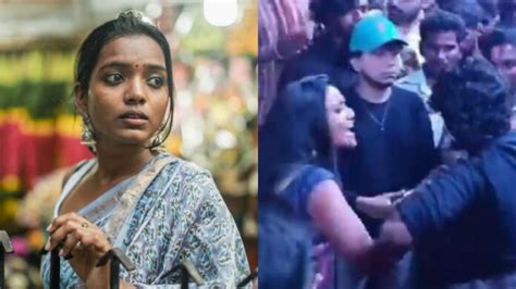 Aishwarya Ragupathi कैप्टन मिलर प्री रिलीज़ इवेंट में धनुष के फैन ने