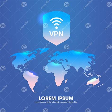 Virtual Private Network Web Security Privacy Concept Secure Vpn Connection Personal Data