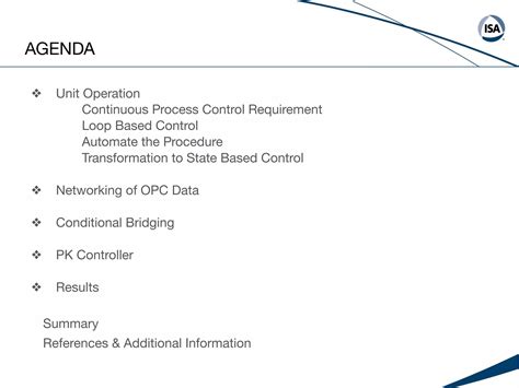 Process Unit Module Automation Leveraging Concepts From ISA106 PDF Operating Systems