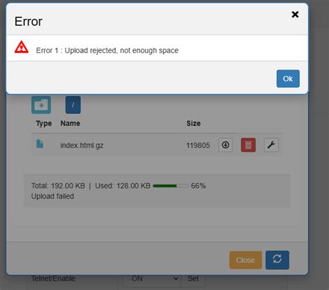 Memory Space Shortage Jackpot Board Fluidnc V1 Engineering Forum