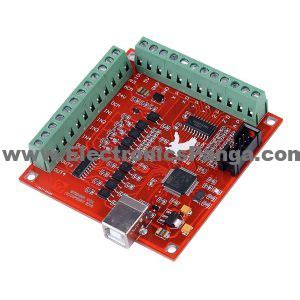 Axis USB MACH Khz Motion Controller Card Breakout Board For CNC Star International
