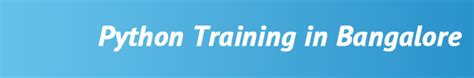 Python Training In Bangalore Python Training Institute In Bangalore