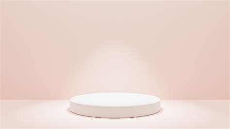 제품 디스플레이 프레젠테이션을 위한 최소한의 장면 빈 둥근 연단 받침대 무대 빈 장면 고급 제품 디스플레이 제품 배치 제품