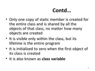 C Returning Objects PPT