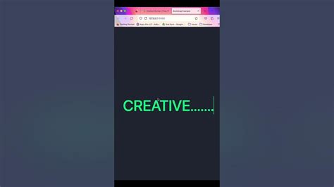 creative text animation css css youtubeshorts shorts short