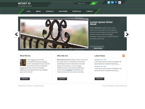 plantillas html css para descargar gratis wcsst 45 plantillas html