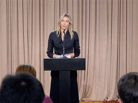 Maria Sharapova Fails Dope Test Who S Saying What Tennis News