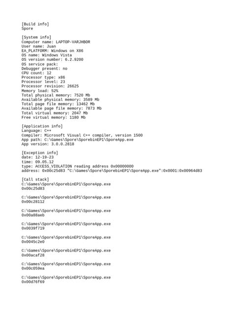 exception report laptop varjhbor 12 19 23 09 05 12 exception pdf microsoft windows
