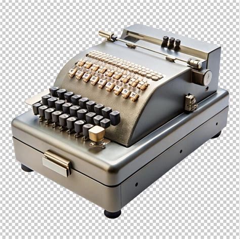 Cipher Machine Sigayan Elm Mark 2 Premium Ai Generated Psd