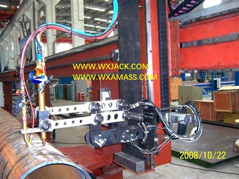 Cnc CpΦ2000mm 5 Axis Flame Oxygen Plasma High Precision Cnc Pipe