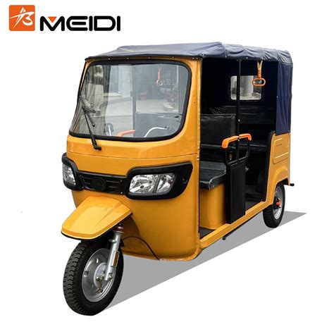 Meidi Brand 1500w Motor Long Range Bajaj Auto Rickshawtuk Tuk Bajaj India Model For Sale