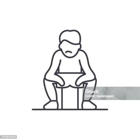 Ilustración De Obtener El Concepto De Icono Cansado Obtener Ilustración