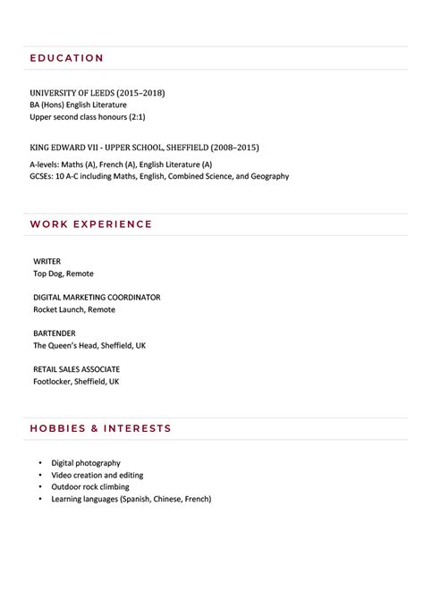 Skills Based CV Template Examples Writing Guide Skills Based CV Template Examples Writing Guide