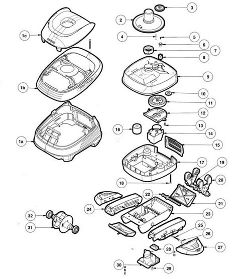 Mypool Hayward Pool Vac Xl Parts Diagrams