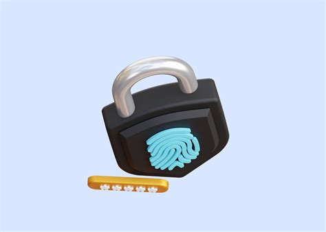3d Identification Security Icon Illustration Turbosquid 2230475