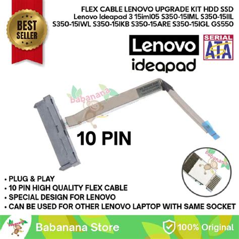 Jual LENOVO IDEAPAD LAPTOP ARE IIL IML HDD SSD KABEL SATA FLEX CABLE Jakarta Utara