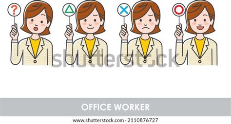 Illustration Variation Correct Pointer Wrong Pointer Stock Vector