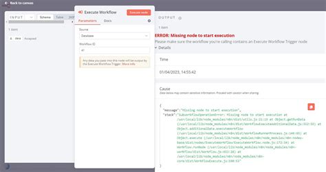 Workflow Trigger Error Missing Node To Start Execution Questions N8n