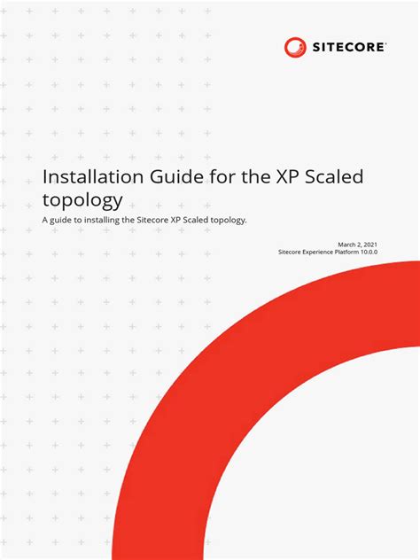 Installation Guide For The Xp Scaled Topology 1000 Pdf Internet