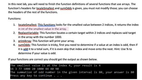 Solved In This Next Lab You Will Need To Finish The Chegg