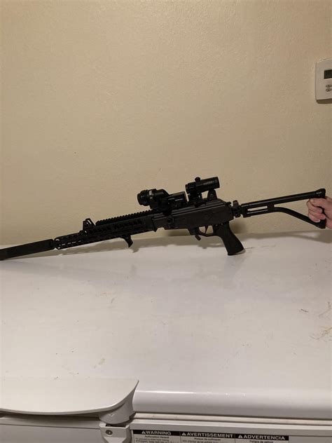 My “gen 1 Galil ” And My Amazing Silencer Just Received My Silencer Today My Amazing Scopes