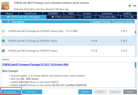 【stm32cubemx】st官网mcu固件库下载及安装 Dtcms 【stm32cubemx】st官网mcu固件库下载及安装 Dtcms