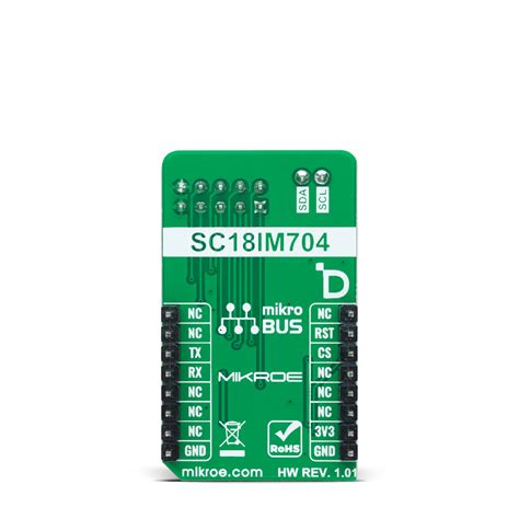 Uart To I2c Click Sc18im704 Bridge Module