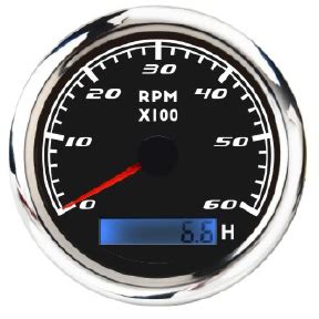 Analog Tachometer With Digital Malta Delta Sierra Marine