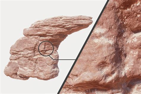 Artstation Desert Cliffs And Rocks Unity Game Assets