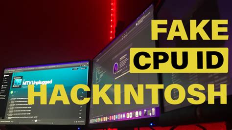 🔥 Fake Cpu Id Hackintosh Opencore 🖥 Instalando Macos Antigo Em Hardware Novo 👊 Vanilla Hackintosh