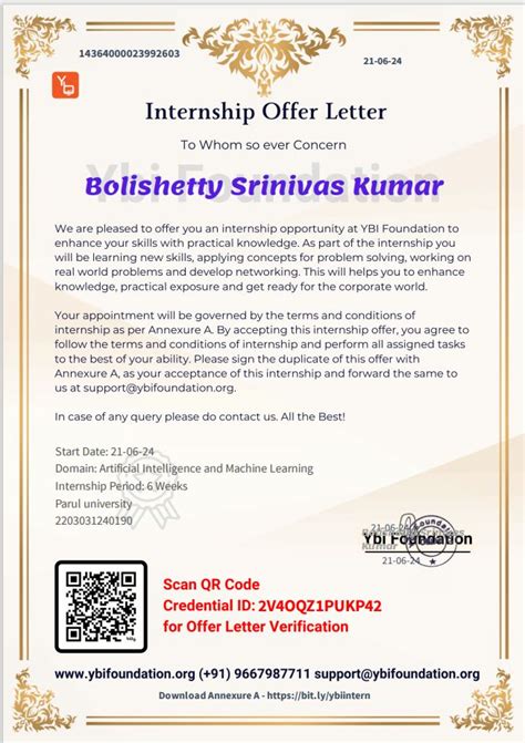 Bolishetty Srinivas Kumar On Linkedin Thank To Ybi Foundation For This Opportunity To Encourage