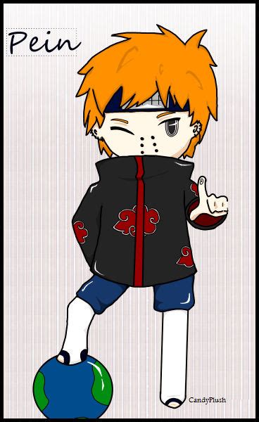 Pein Chibi By Candyplush On Deviantart
