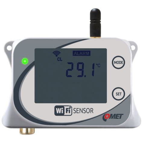 WiFi Temperature Sensor For One External Pt1000 Probe Measurement Instruments