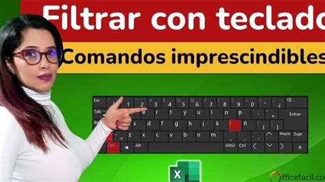 Cómo Poner Filtros En Excel Con El Teclado