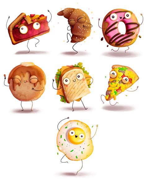 FUNNY FOOD/Веселая еда on Behance