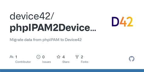 Github Device42phpipam2device42 Migrate Data From Phpipam To Device42