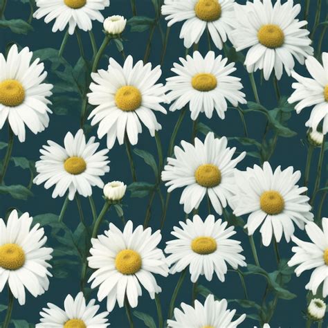 Premium Ai Image Floral Seamless Patterns Design For Paper Fabric Wallpaper Created With
