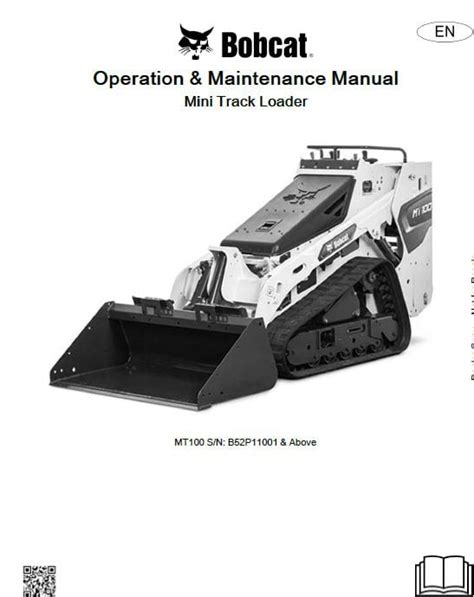 Bobcat MT100 Mini Track Loader Service Repair Manual
